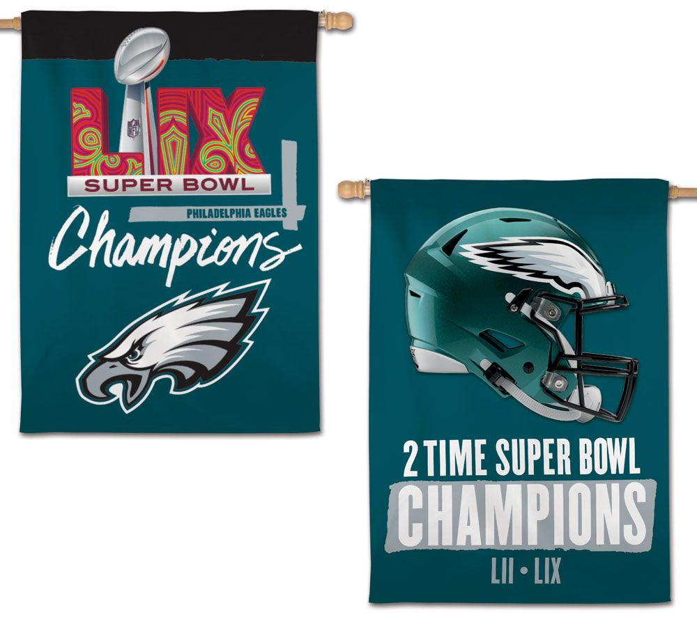 Philadelphia Eagles 2025 NFL Super Bowl Champions Commemorative 2-Side ...