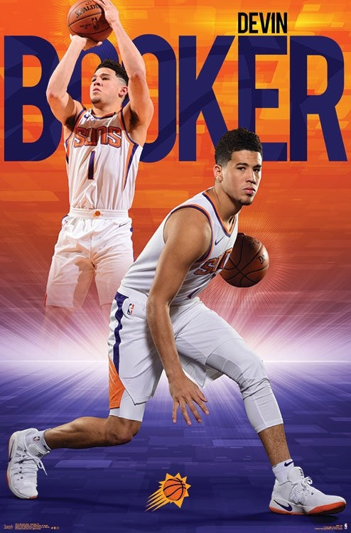 Devin Booker "Superstar" Phoenix Suns Official NBA Basketball Action P ...