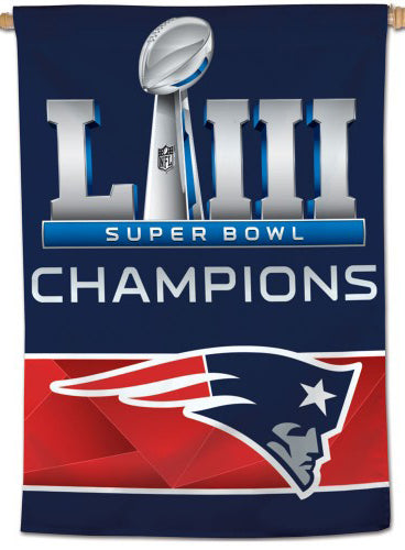 New England Patriots SUPER BOWL LIII CHAMPIONS (2019) Official NFL 28 ...