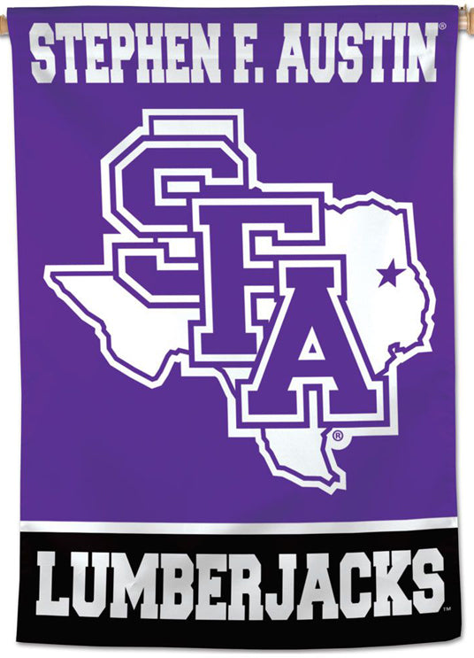 Stephen F. Austin Lumberjacks Official NCAA Premium 28x40 Wall Banner ...