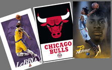 The BASKETBALL NBA Posters Collection from The Sports Poster Warehouse