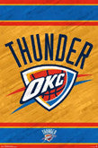 Oklahoma City Thunder NBA Basketball Official Team Logo Poster ...