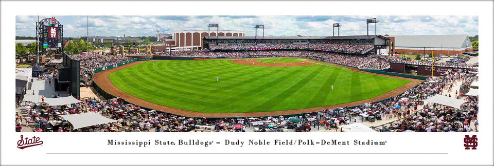 Mississippi State Bulldogs Baseball Polk-DeMent Stadium Gameday ...