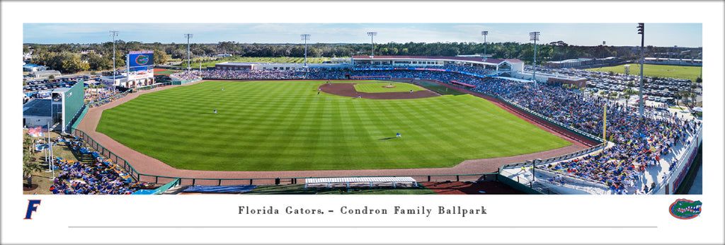 Florida Gators NCAA Baseball Condron Family Ballpark Panoramic Poster ...