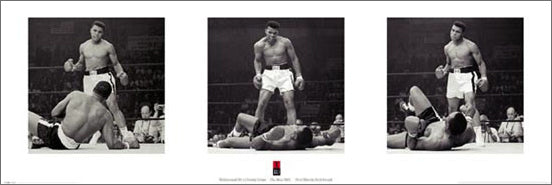 Muhammad Ali "Knockout Triptych" Premium Poster Print - Pyramid Posters ...