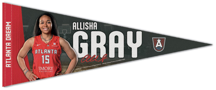Allisha Gray Atlanta Dream Official WNBA Basketball Signature Series P ...