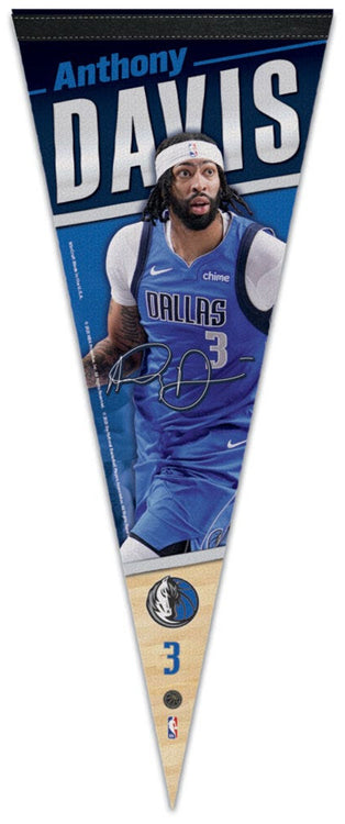 Anthony Davis Dallas Mavericks NBA Signature Series Premium Felt Colle ...
