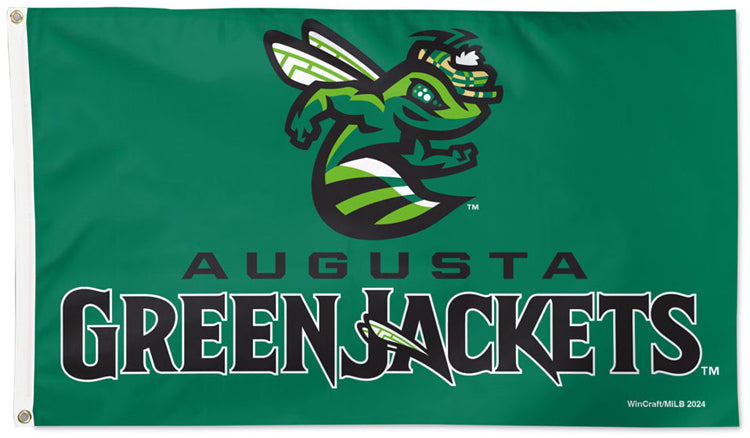 Augusta GreenJackets Official Minor League Baseball Deluxe-Edition 3'x ...