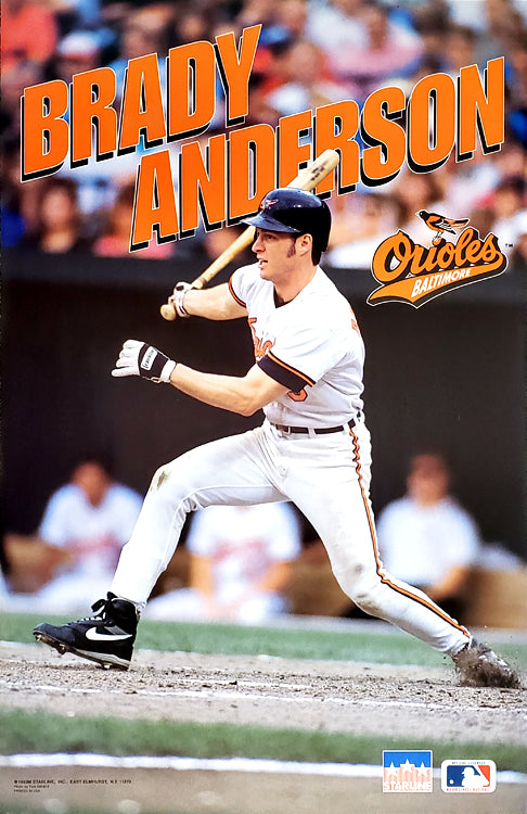 Brady Anderson "Action" Baltimore Orioles MLB Action Poster - Starline ...