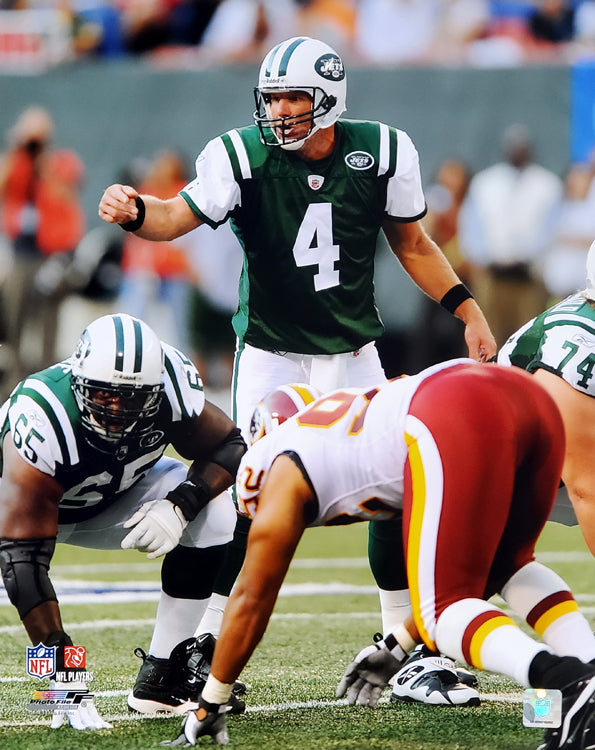 Brett Favre "Jet General" (2008) New York Jets NFL Action Poster Print ...