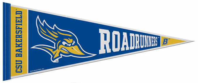Cal State Bakersfield CSUB ROADRUNNERS Official NCAA Team Felt Pennant ...