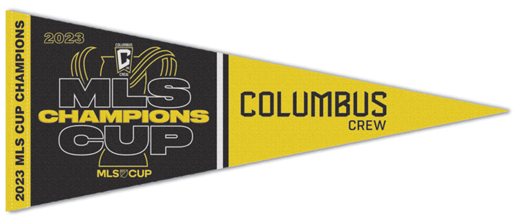 Columbus Crew 2023 MLS Cup Champions Premium Felt Collector's Pennant ...