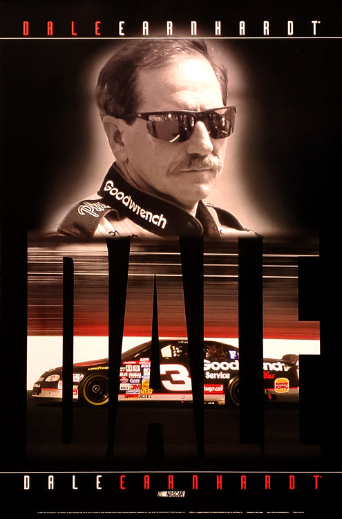 Dale Earnhardt "Signature 3" Vintage NASCAR Poster - Starline 2000 ...