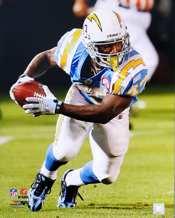 San Diego Chargers "Classic Lightning" NFL Theme Art Poster by Chuck R ...