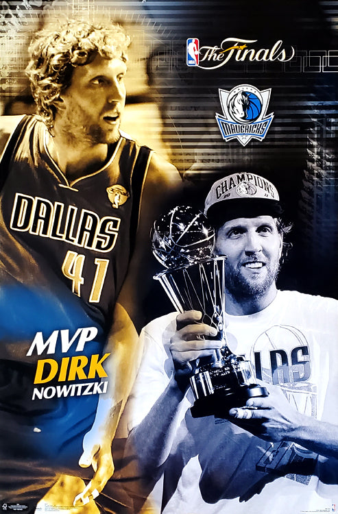 Dallas Mavericks Official Logo Poster - Costacos Sports – Sports Poster ...