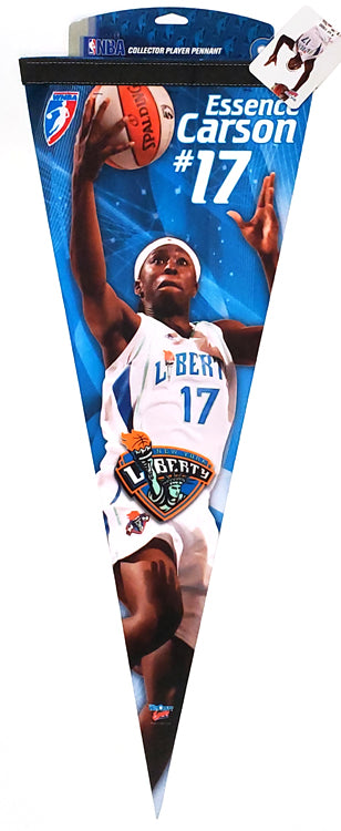 Essence Carson New York Liberty WNBA Superstar Premium Felt Pennant ...