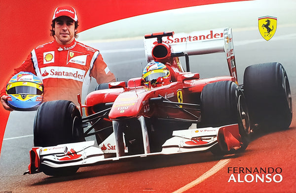 Fernando Alonso F1 Card