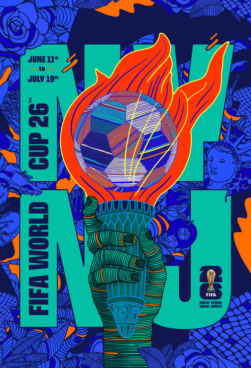 2026 FIFA World Cup North America Posters – Sports Poster Warehouse