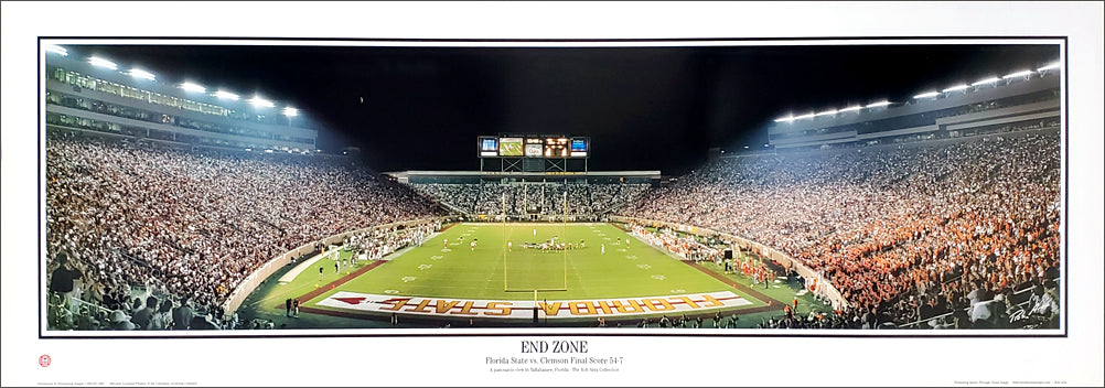 Florida State Seminoles Football "End Zone" Doak Campbell Stadium ...