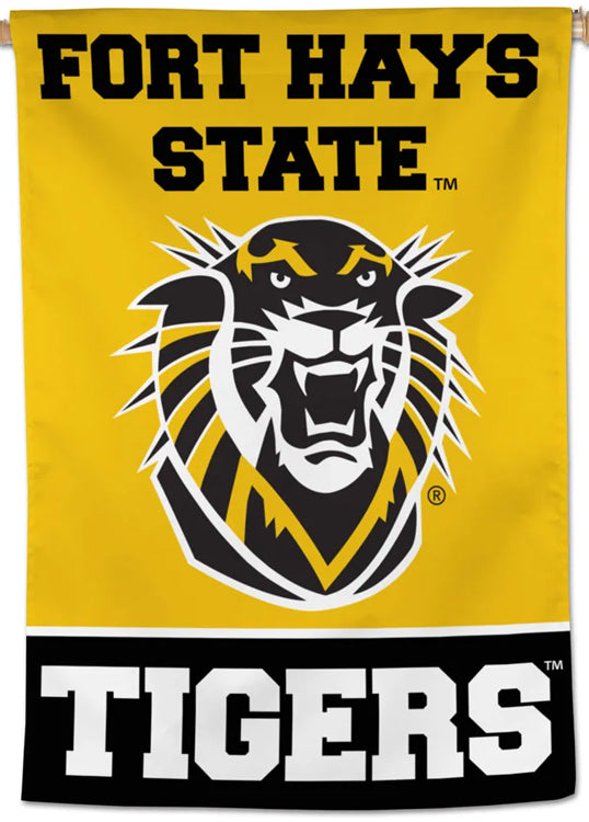 Fort Hays State Tigers Official NCAA Team Logo NCAA Premium 28x40 Wall ...