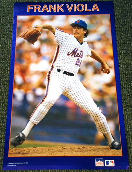 Frank Viola "Ace" New York Mets MLB Baseball Action Poster - Starline ...