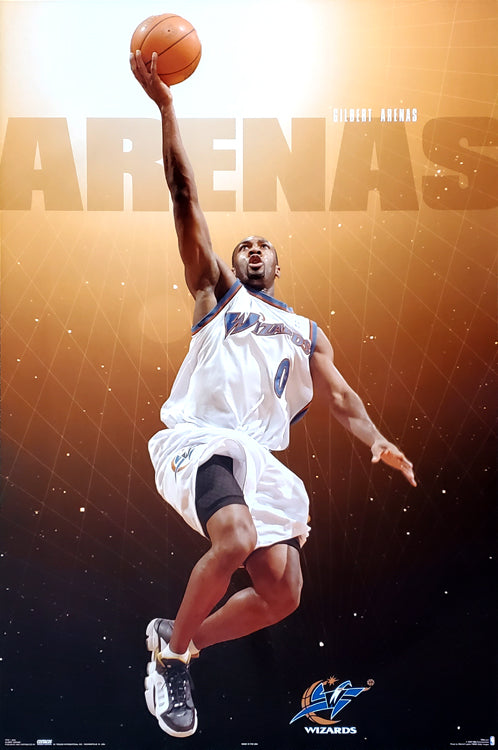 Michael Jordan "Fresh Air" Chicago Bulls Premium Art Print Poster by W ...