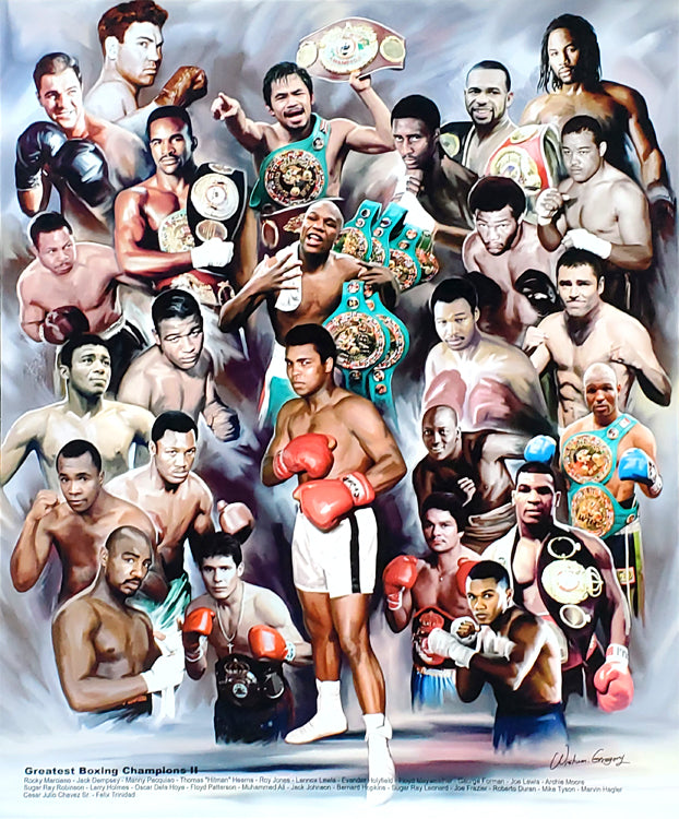 Muhammad Ali "Direct from Ringside" Boxing Poster - Pyramid 2011 ...