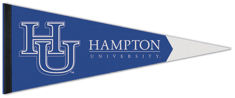 Hampton University Pirates Official NCAA Team Logo Premium Felt Pennan ...