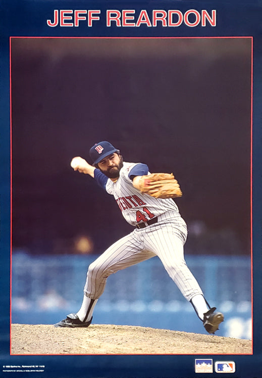 Jeff Reardon "The Closer" Minnesota Twins MLB Vintage Original Action ...