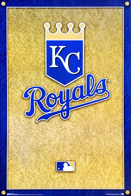 Kansas City Royals Official MLB Logo Poster - Costacos Sports – Sports ...