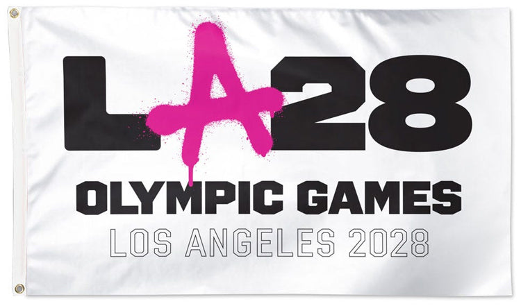 Los Angeles 2028 Summer Olympic Games Official 3x5 Deluxe Flag - Wincr ...