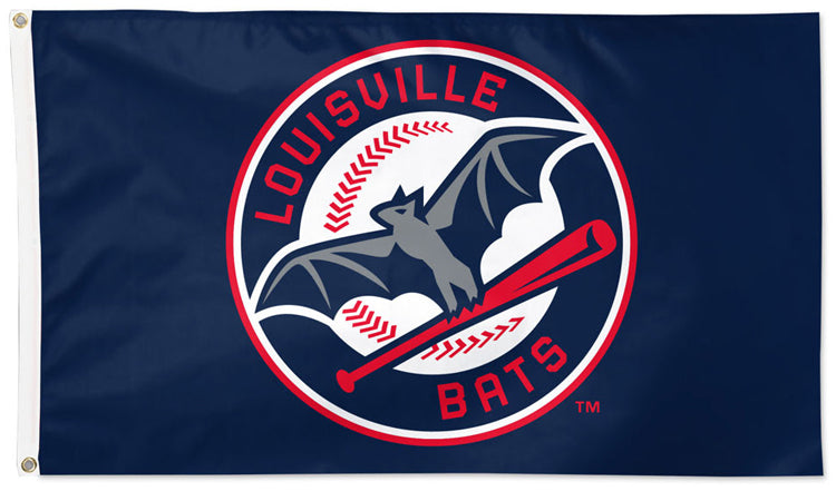 Louisville Bats Official Minor League Baseball 3'x5' Flag - Wincraft ...