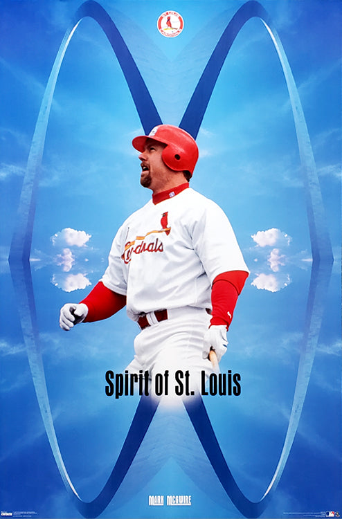 Mark McGwire "Spirit of St. Louis" St. Louis Cardinals MLB Poster - Co ...