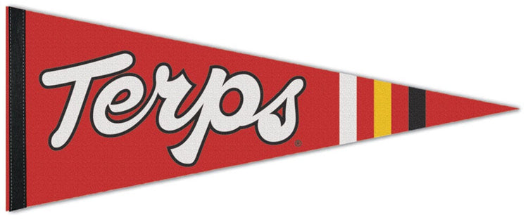 Maryland Terrapins "Script Terps" Official NCAA Team Premium Felt Coll ...