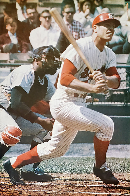 Mike Epstein Washington Senators 1970 MLB Baseball Action Poster - Ren ...