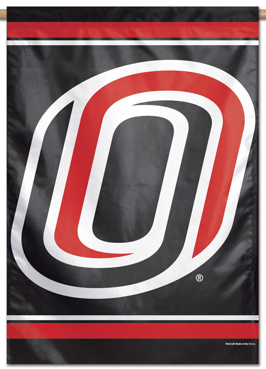 Nebraska Omaha MAVERICKS Official NCAA Team Logo NCAA Premium 28x40 Wa ...