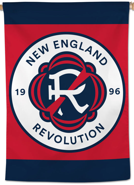 New England Revolution Official MLS Soccer Team Logo Wall BANNER - Win ...