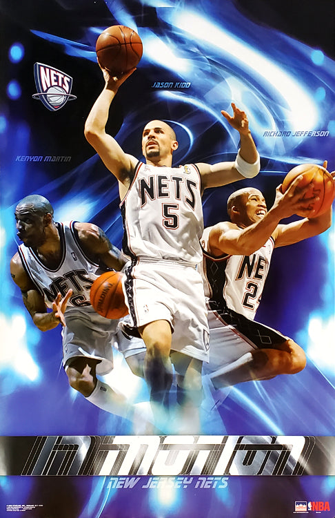 Brooklyn Nets NBA Basketball Team Official Logo Poster - Trends intern ...