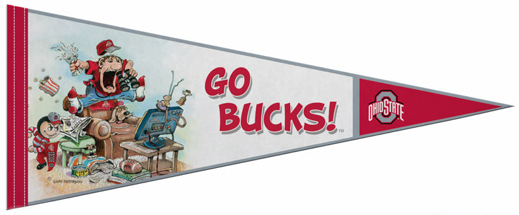 Ohio State Buckeyes "The Fan" by Gary Patterson NCAA Felt Pennant - Ri ...