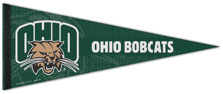 Ohio University BOBCATS Official NCAA Team Logo Premium Felt Pennant ...