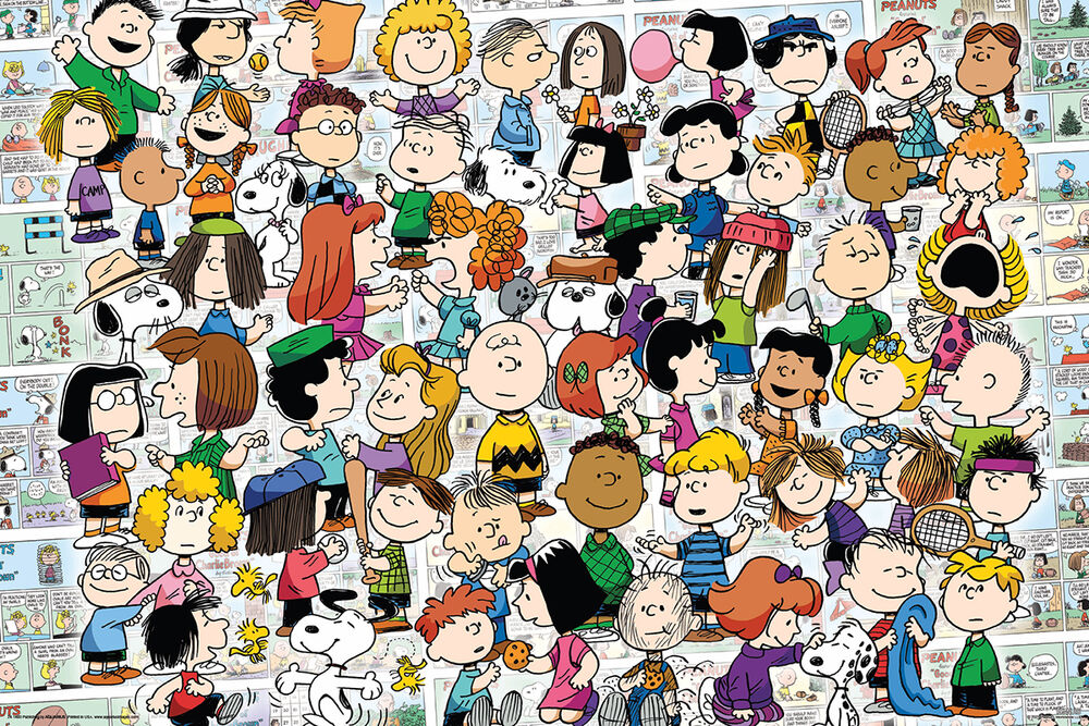 THE PEANUTS UNIVERSE by Charles M. Schulz (Over 50) Official Cartoon S ...