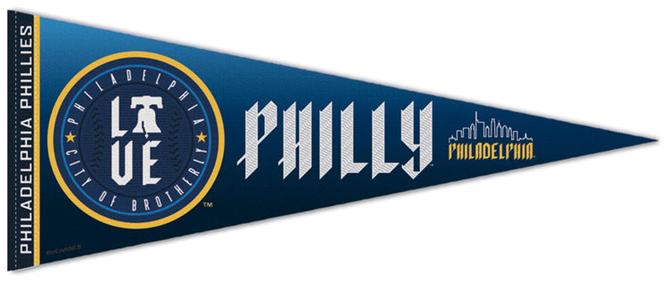 Philadelphia Phillies Official MLB City Connect "PHILLY"-Style Premium ...