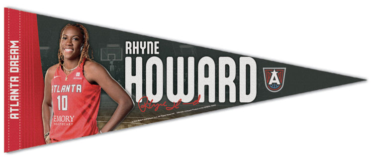 Rhyne Howard Atlanta Dream Official WNBA Basketball Signature Series P ...