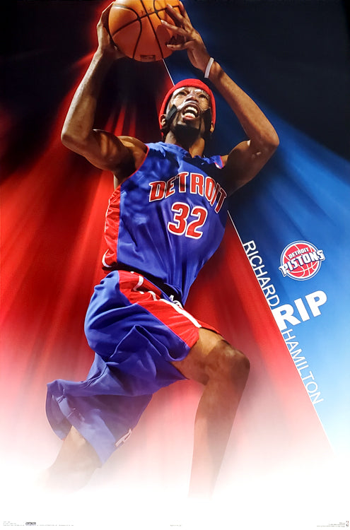 Detroit Pistons 1990 NBA Champions Team Commemorative Poster - Pistons ...