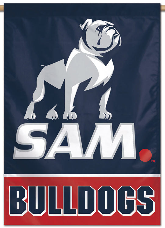 Samford University BULLDOGS Official NCAA Team Logo NCAA Premium 28x40 ...