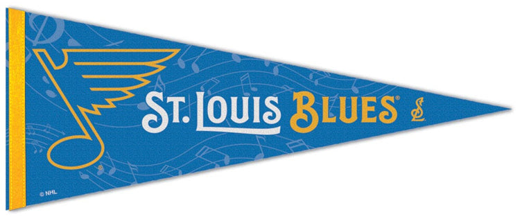 St. Louis Blues NHL Hockey Team Official Premium Felt 12x30 Pennant ...