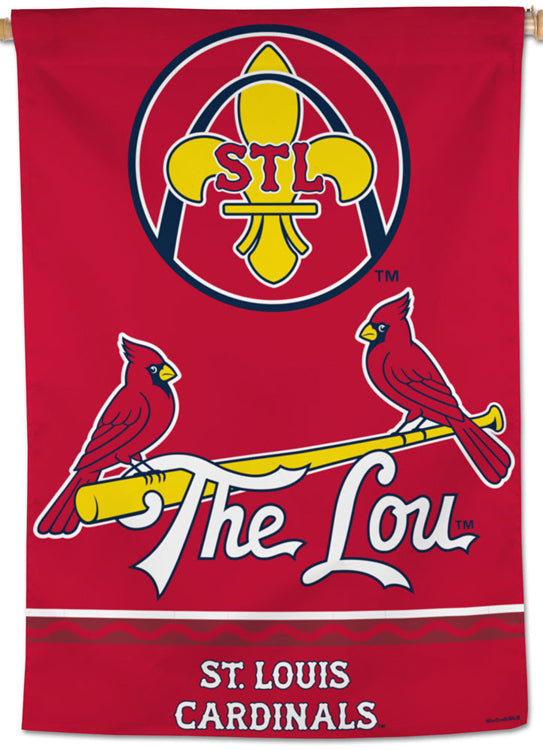 St. Louis Cardinals "The Lou" MLB City Connect Edition Official 28x40 ...