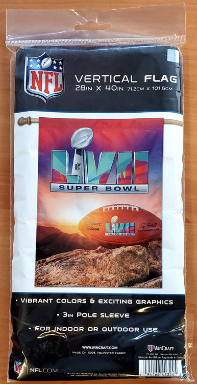 Super Bowl LVII (Arizona 2023) Official NFL Championship Event 28x40 B ...