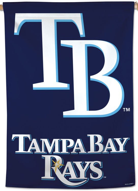 Tampa Bay Rays Official MLB Baseball Team Premium 28x40 Wall Banner ...
