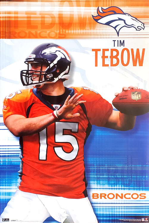 John Elway "QB Club" Denver Broncos 16" x 20" NFL Poster - Starline 19 ...